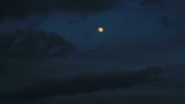 Timelapse Stock Footage Video - Moonrise | 381 | Moon