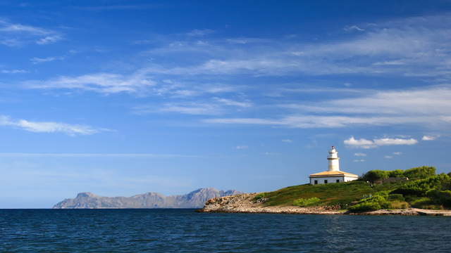 Timelapse Stock Footage Video - Alcanada Lighthouse, Alcudia, Mallorca ...