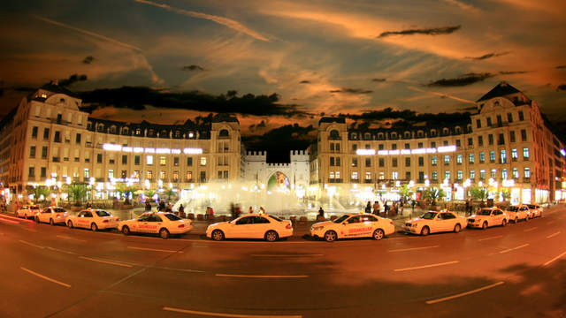 Timelapse Stock Footage Video - Munich Karlsgate Composite | 1073 ...