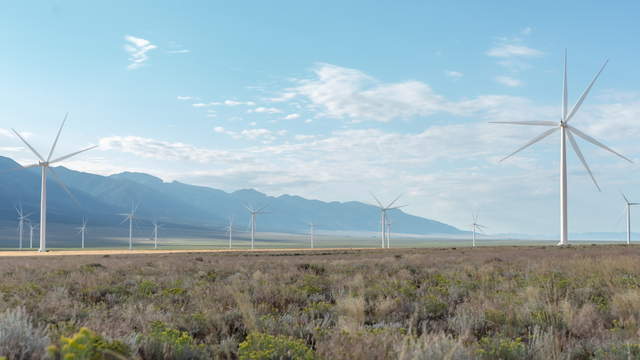 Timelapse Stock Footage Video - Spring Valley Wind Farm | 2068 | Landscapes